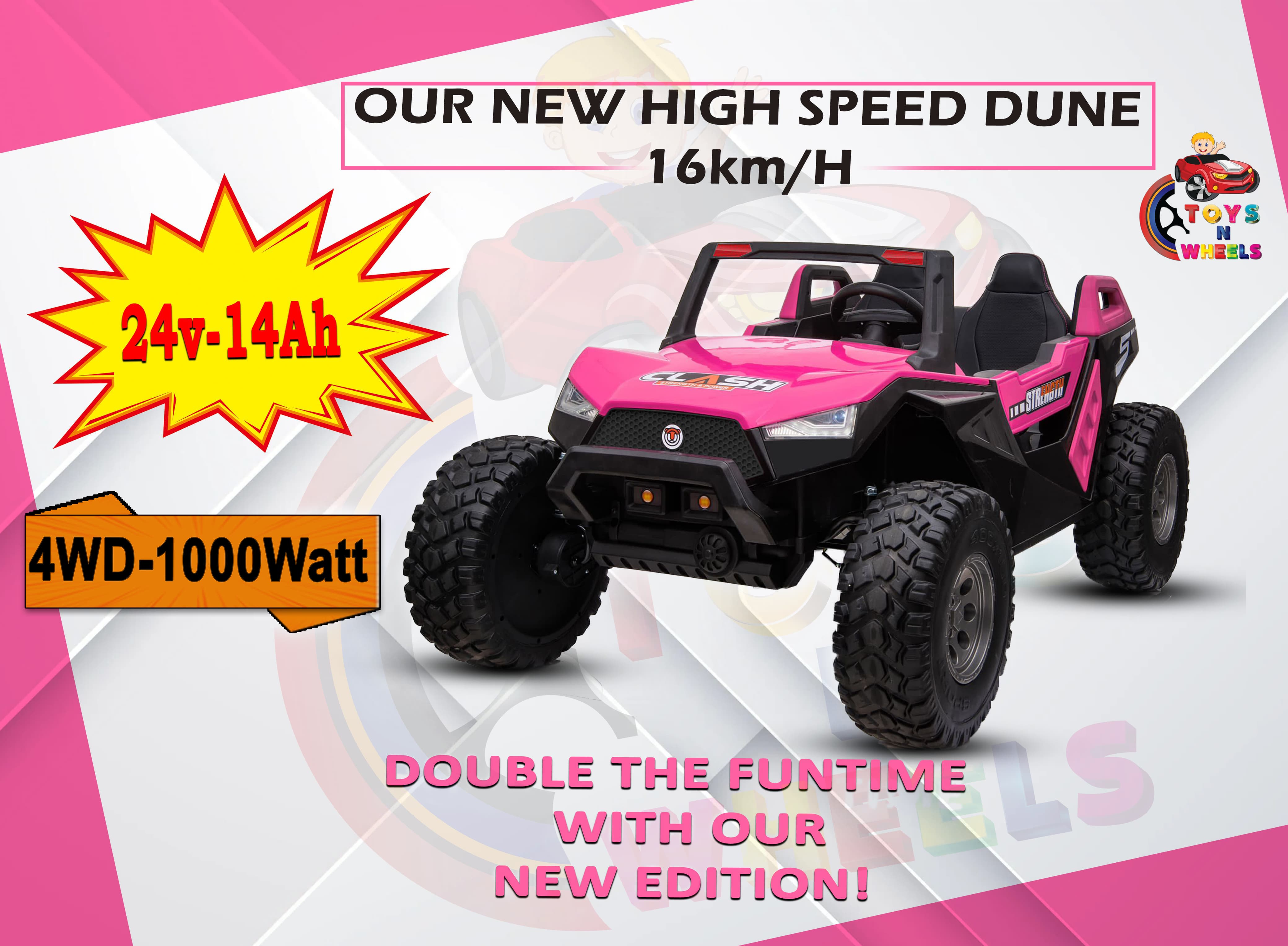 24V-14Ah/1000W High-Speed Off-Road Dune Racer Buggy: Unleash the Beast ...